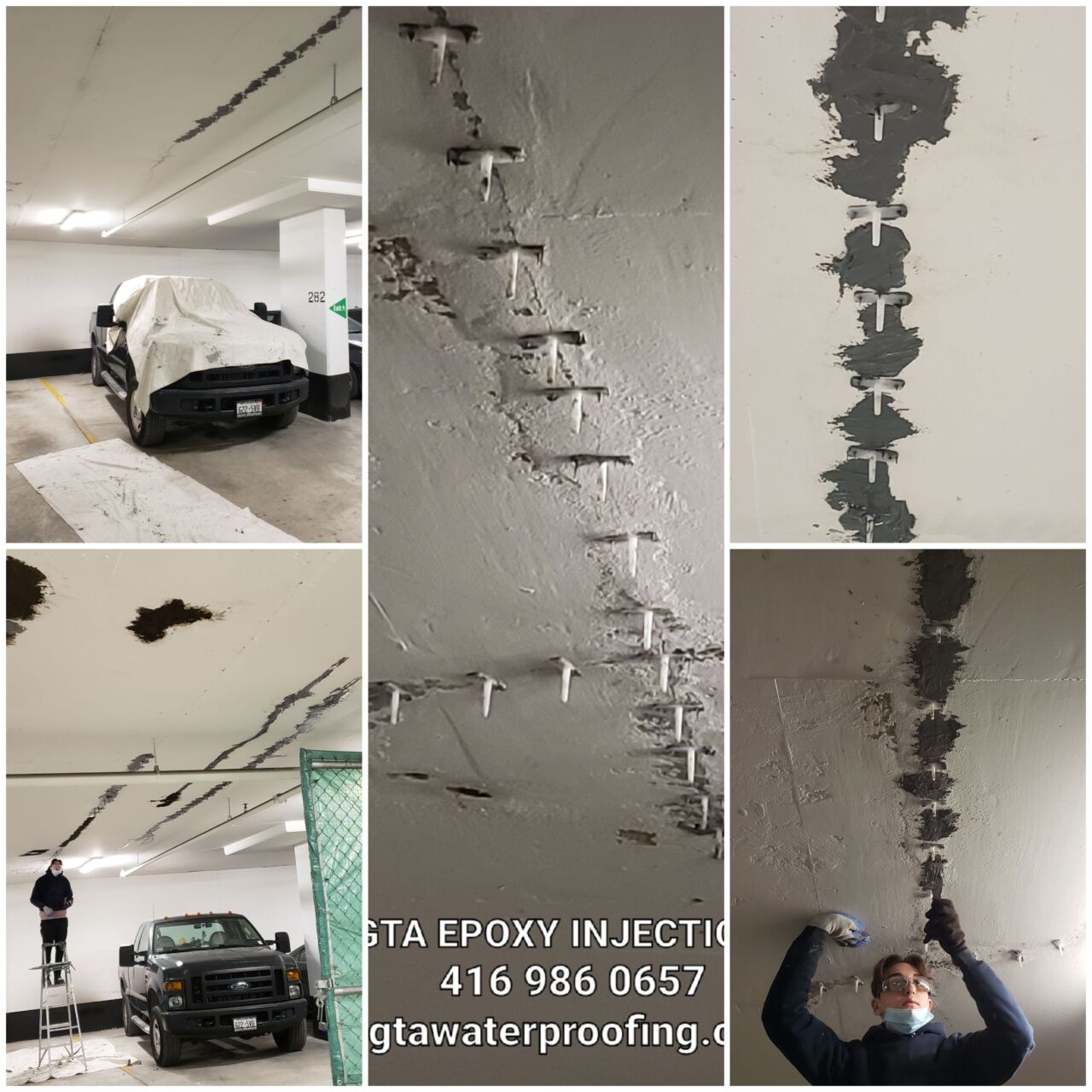 Gallery | Basement & Home Waterproofing | Epoxy Injections Toronto